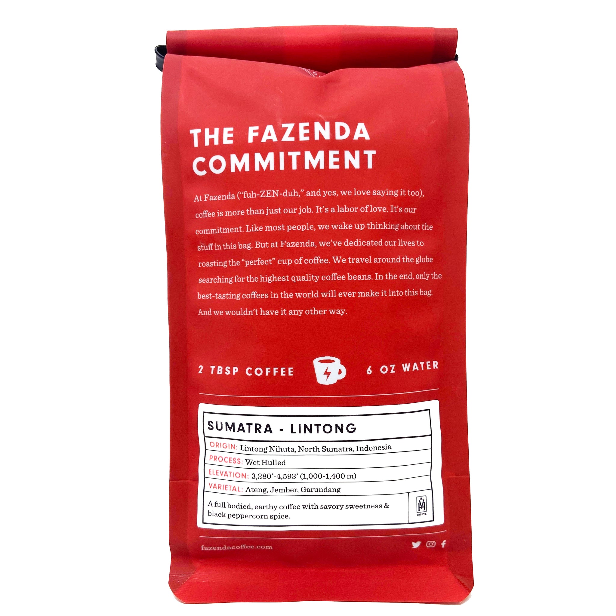 Sumatra Lintong – Fazenda Coffee Roasters